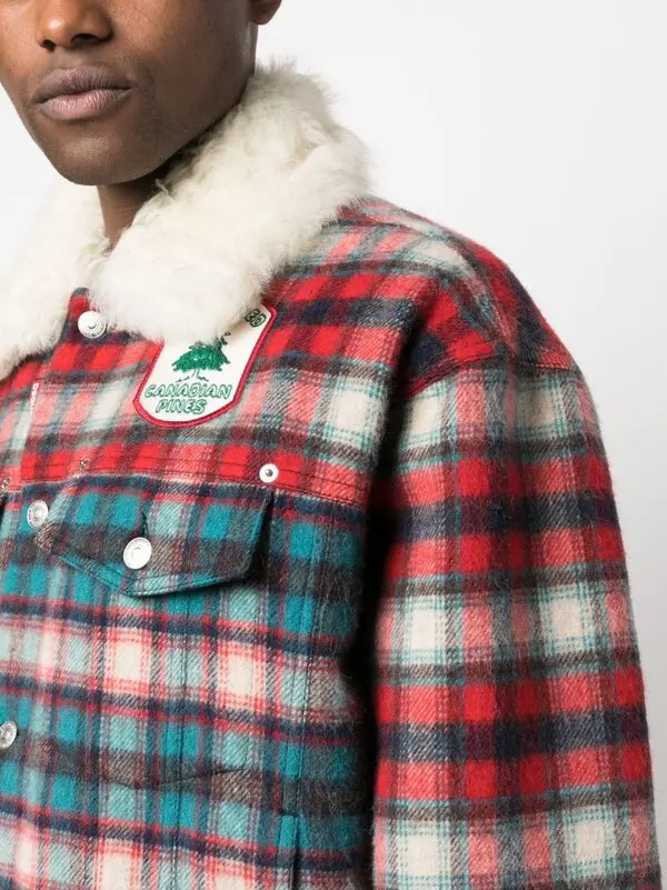 Dsquared2 Fur-collared Blouson Jacket