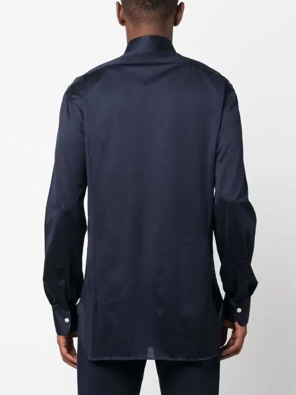 Kiton Slim-cut Cotton Shirt