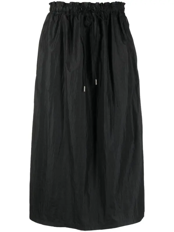 Woolrich High-waisted Midi Skirt