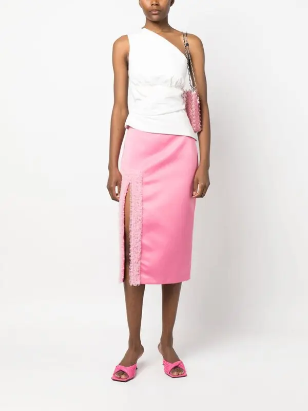 Viktor & Rolf Slit Midi Skirt