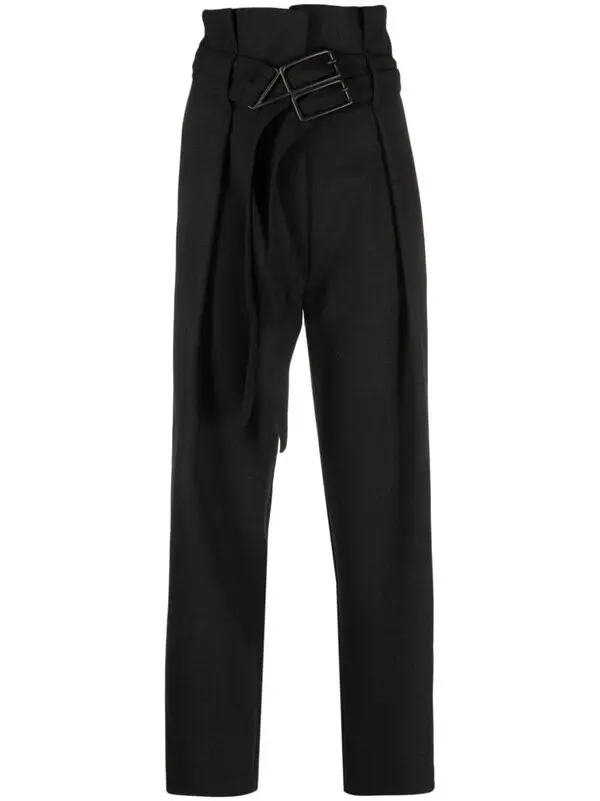 REV High-waist Cropped Trousers