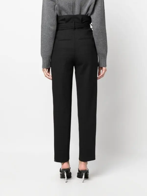 REV High-waist Cropped Trousers