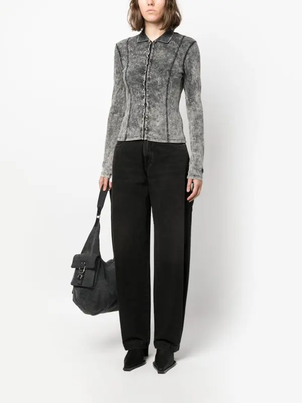 DARKPARK Mid-rise Wide-leg Jeans