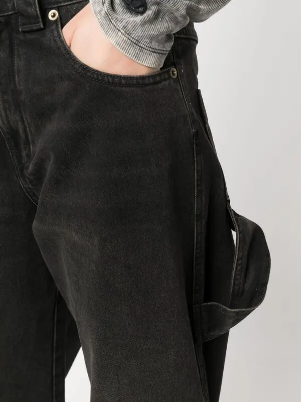 DARKPARK Mid-rise Wide-leg Jeans