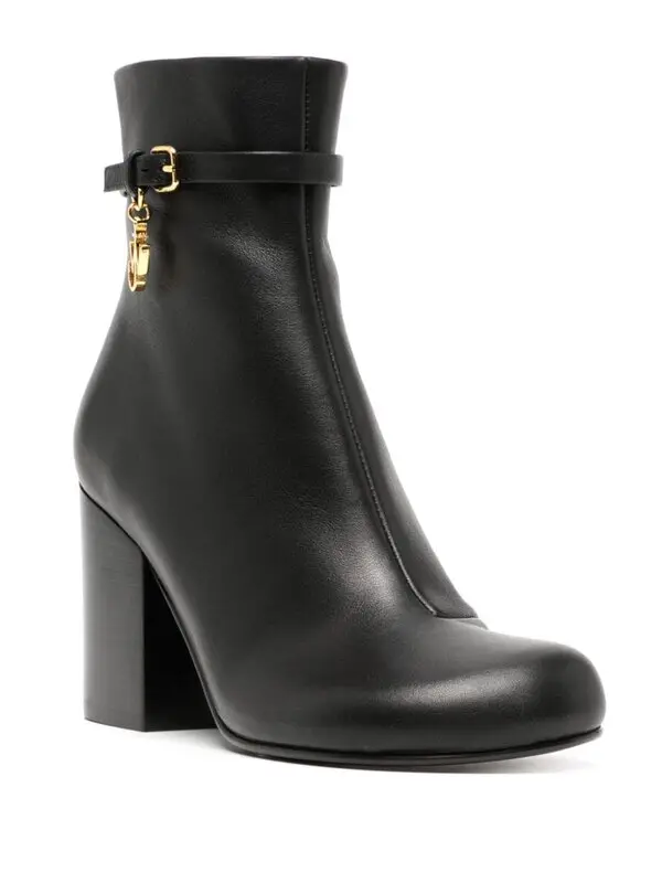 JW Anderson 80mm Logo-charm Leather Boots