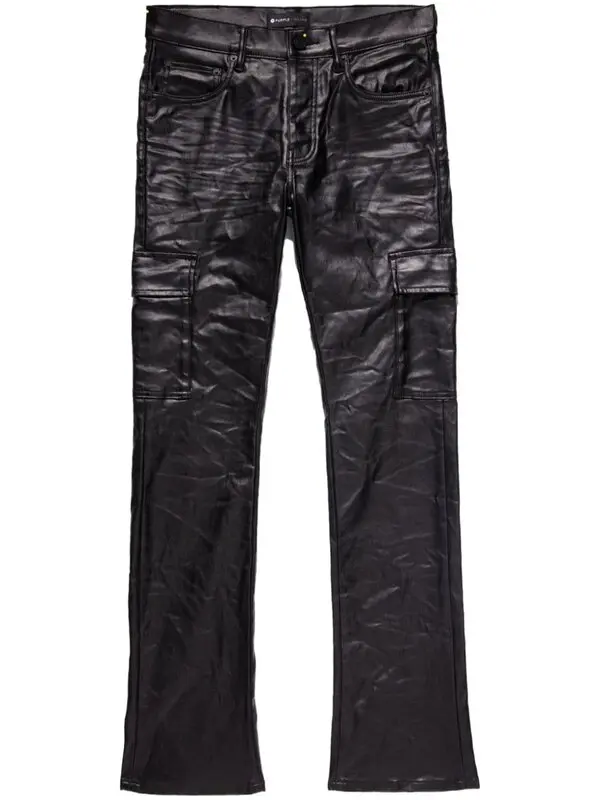 PURPLE BRAND P004 Cargo Flared Jeans