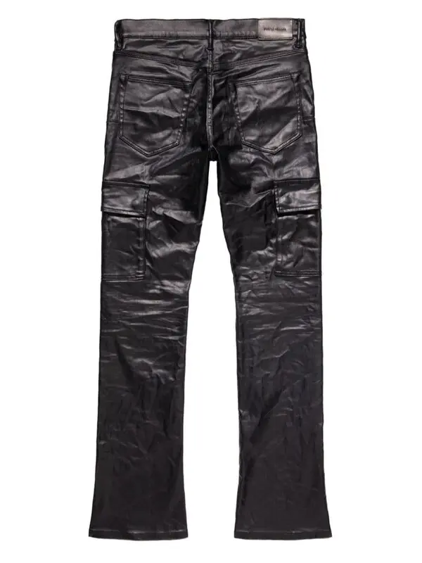 PURPLE BRAND P004 Cargo Flared Jeans