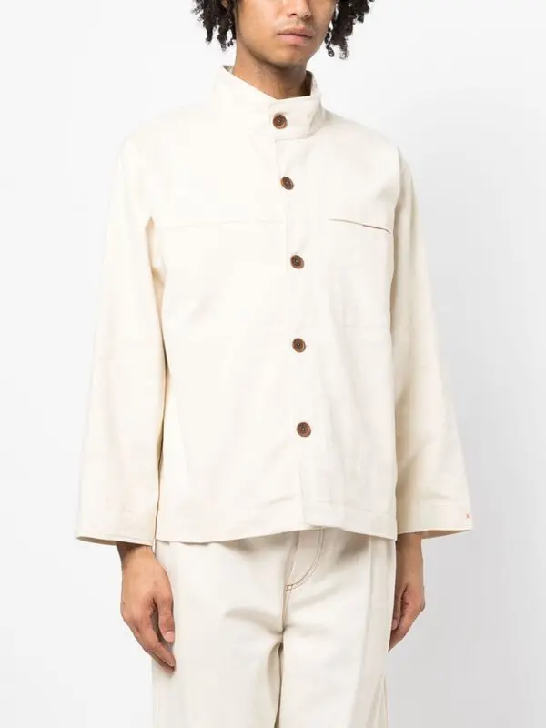 Marané Funnel-neck Shirt Jacket