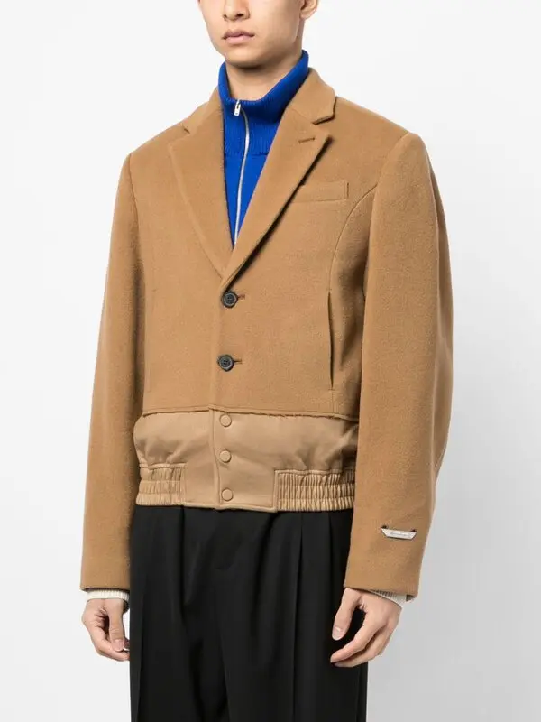 ADER ERROR Layered-effect Single-breasted Blazer