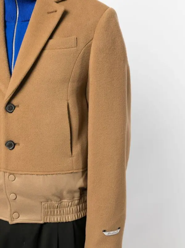 ADER ERROR Layered-effect Single-breasted Blazer