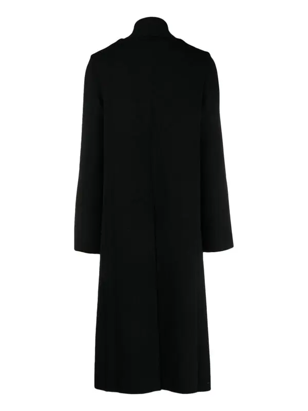 CHARLOTT Double-breasted Knitted Wool Coat