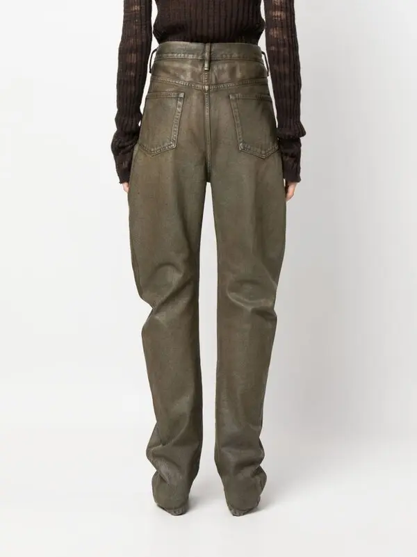 Acne Studios Relaxed Fit Coated Jeans