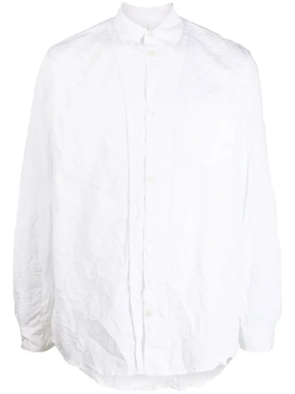 Undercover Long-sleeve Cotton Shirt