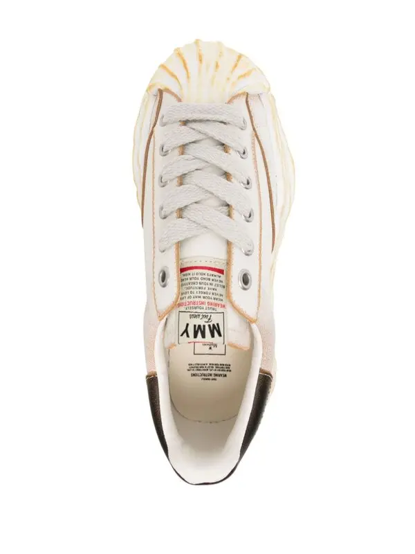 Mihara Yasuhiro Blakey Og Sole Leather Sneakers - White