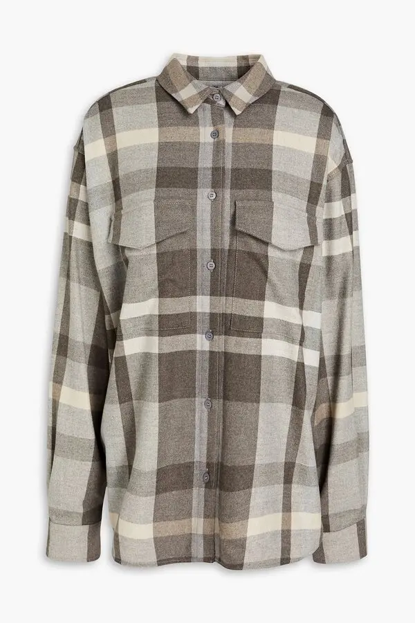 TOTEME Checked Flannel Shirt
