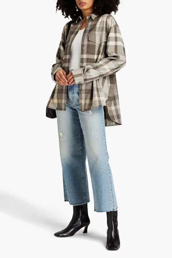 TOTEME Checked Flannel Shirt