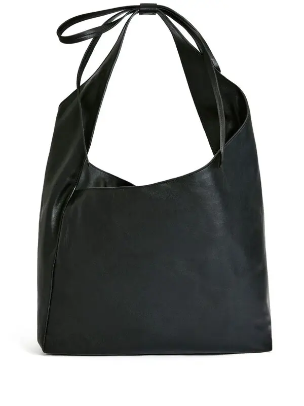 REFORMATION Vittoria Medium Tote Bag - Black