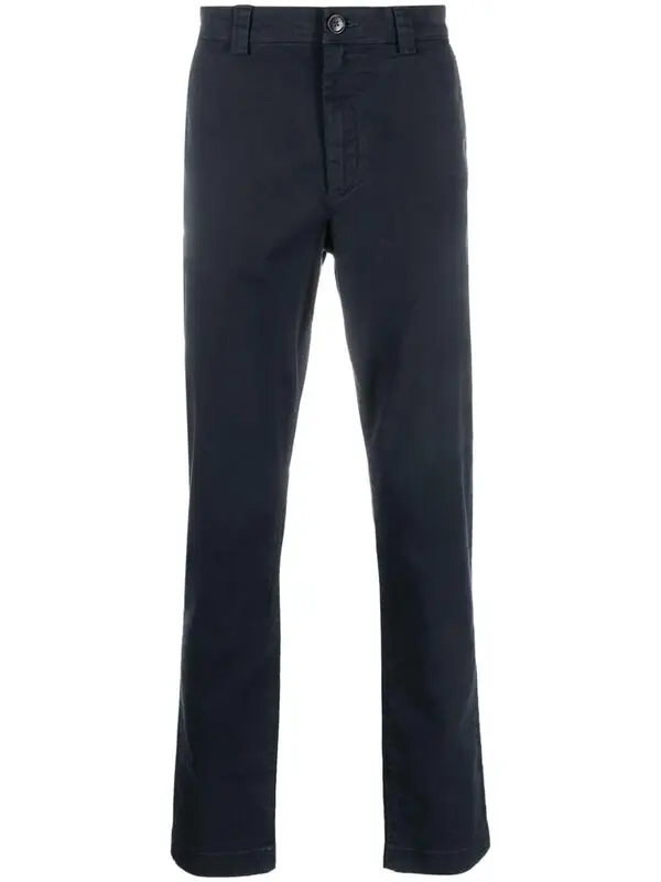 Woolrich Cotton Chino Trousers - Blue