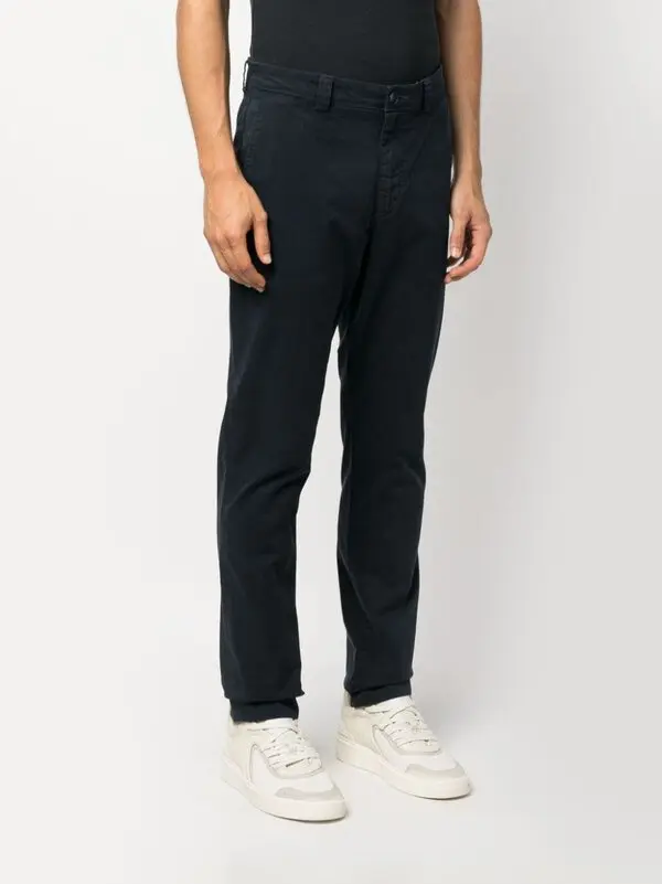 Woolrich Cotton Chino Trousers - Blue