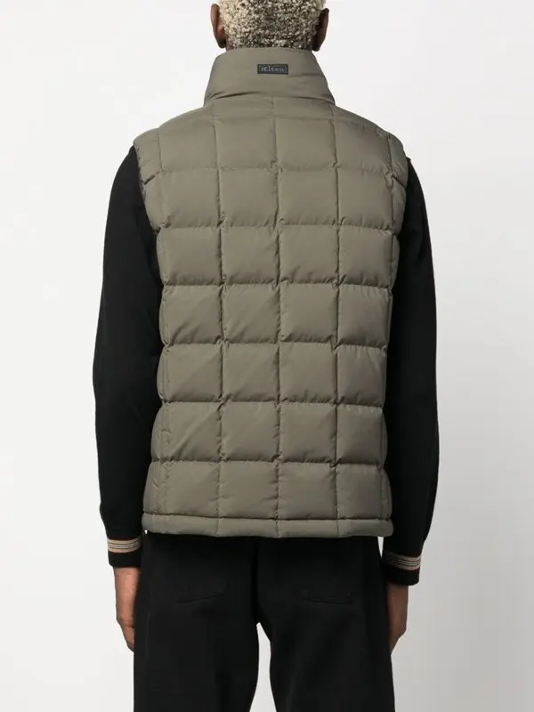 Kiton Zip-up Padded Gilet