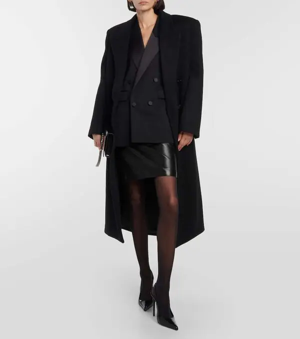 Saint Laurent Grain De Poudre Tuxedo Jacket