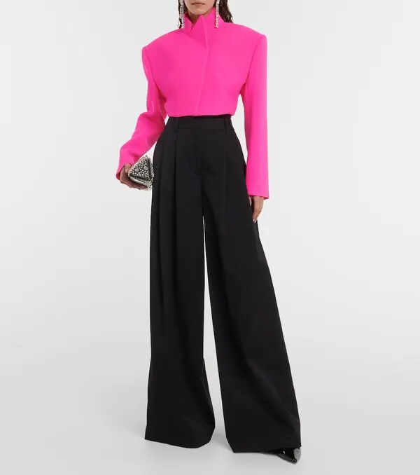 Alexandre Vauthier Cropped Wool Jacket