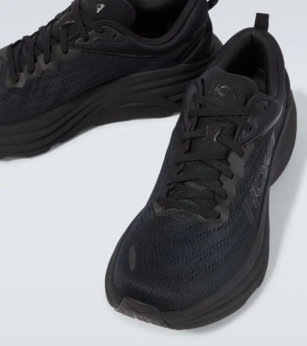 Hoka One One Bondi 8 Sneakers - Black