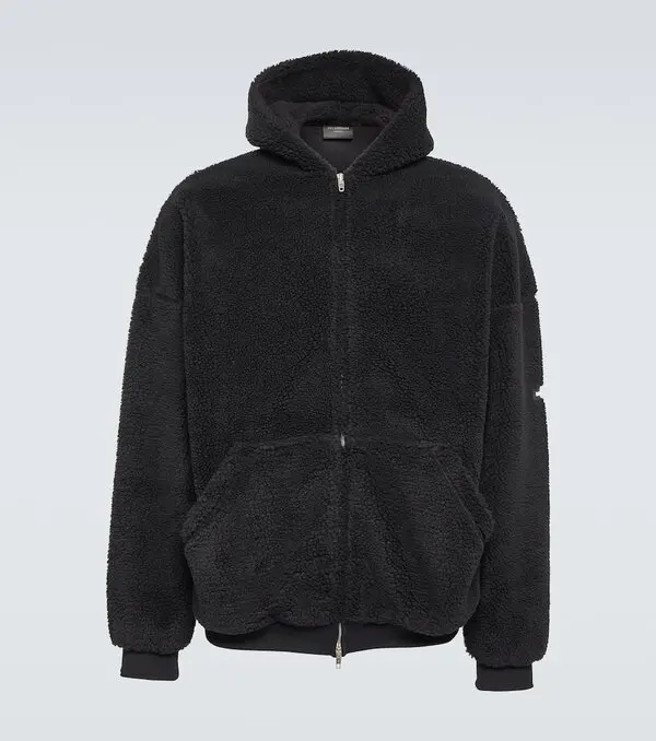 Balenciaga Oversized Fleece Hoodie