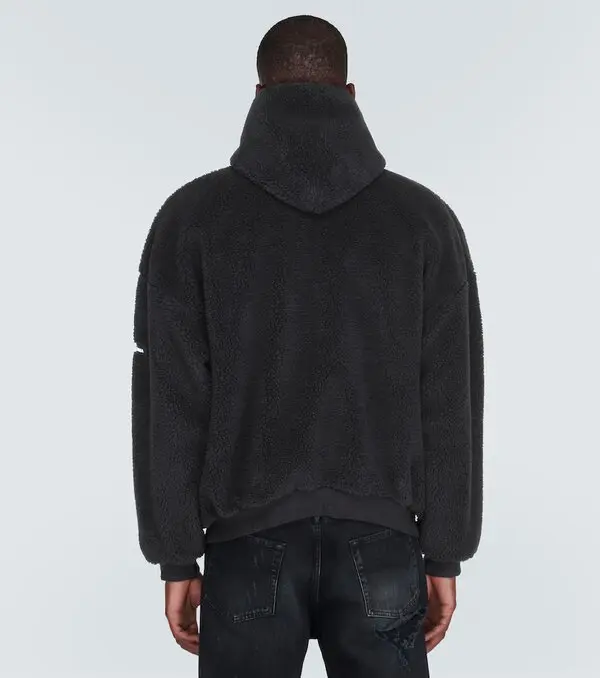 Balenciaga Oversized Fleece Hoodie