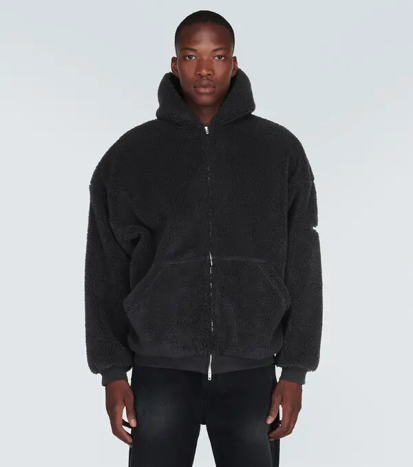 Balenciaga Oversized Fleece Hoodie
