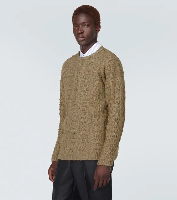 Our Legacy Aran Wool-blend Sweater