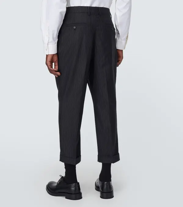 Ami Wool Tapered Trousers