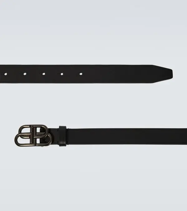 Balenciaga Bb Leather Belt