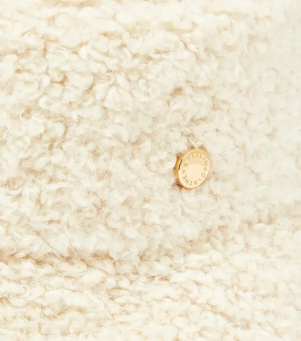 Stella McCartney Faux Shearling Bucket Hat