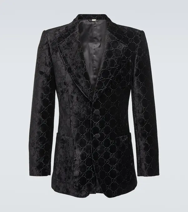 Gucci Gg Single-breasted Blazer