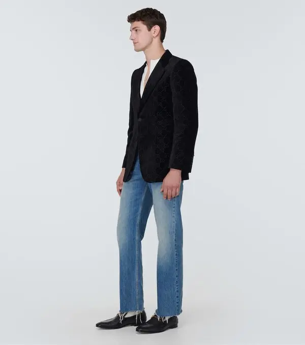 Gucci Gg Single-breasted Blazer