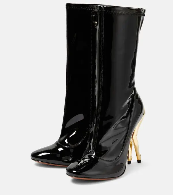 Alaïa Cabaret Mid-calf Boots