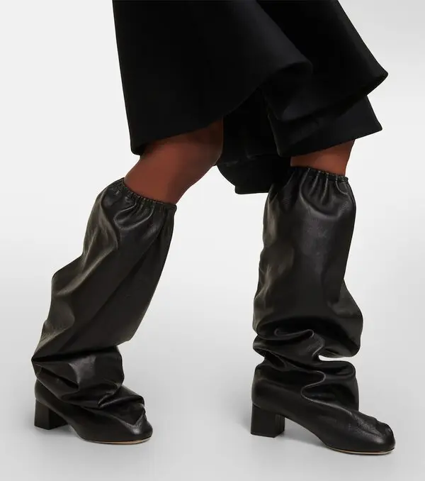 Khaite Bowe Over-the-knee Leather Boots