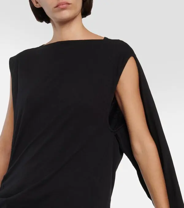 white christmas dresses Rick Owens Lilies Long Jersey Dress