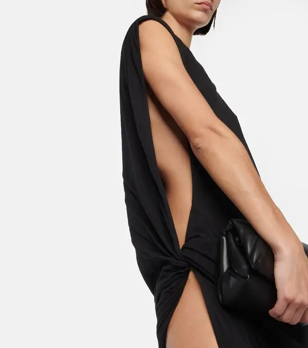 rick owens cotton jersey maxi dress Rick Owens Maxi Dress