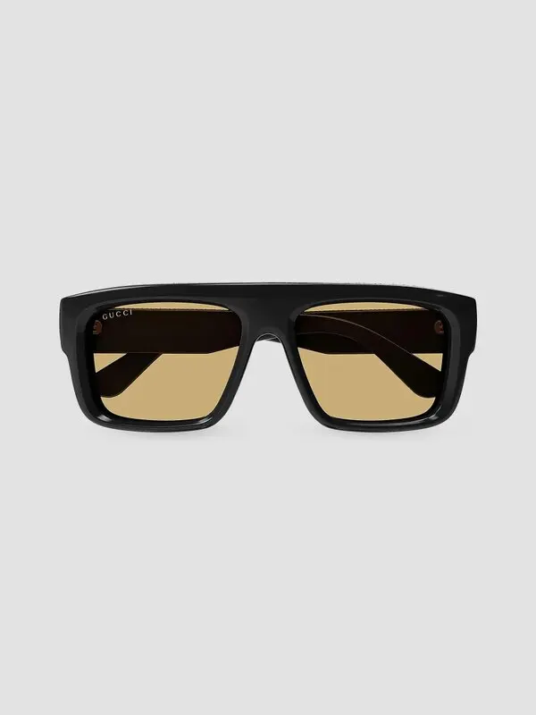 Gucci Decor Squared Recycled Acetate Sunglasses