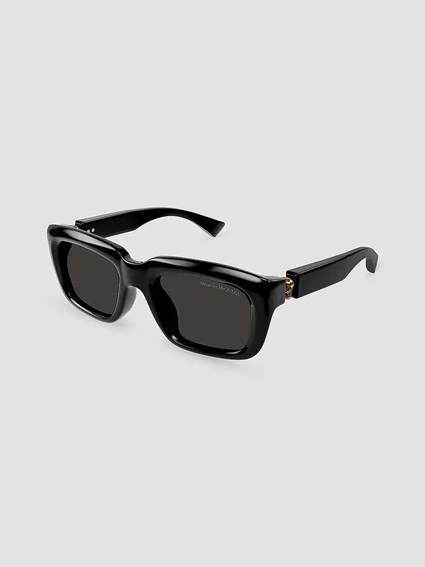 Alexander McQueen Floating Skull 54mm Square Sunglasses
