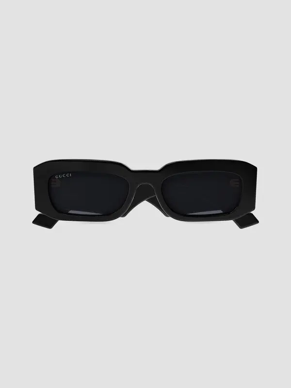 Gucci Generation Rectangular Recycled Acetate Sunglasses