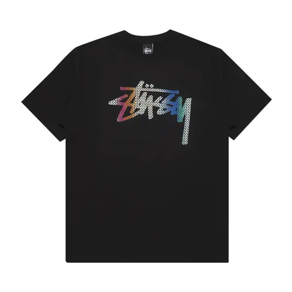 StÜssy Stock Kaleidoscope Tee - Black