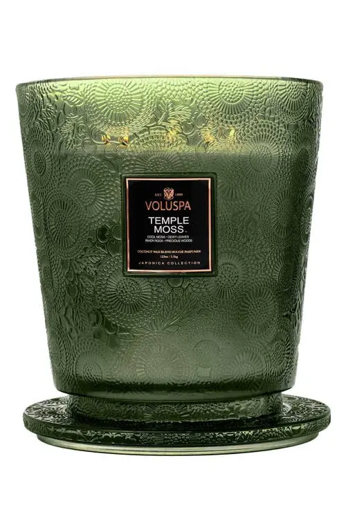 Voluspa Five-wick Hearth Candle - Temple Moss