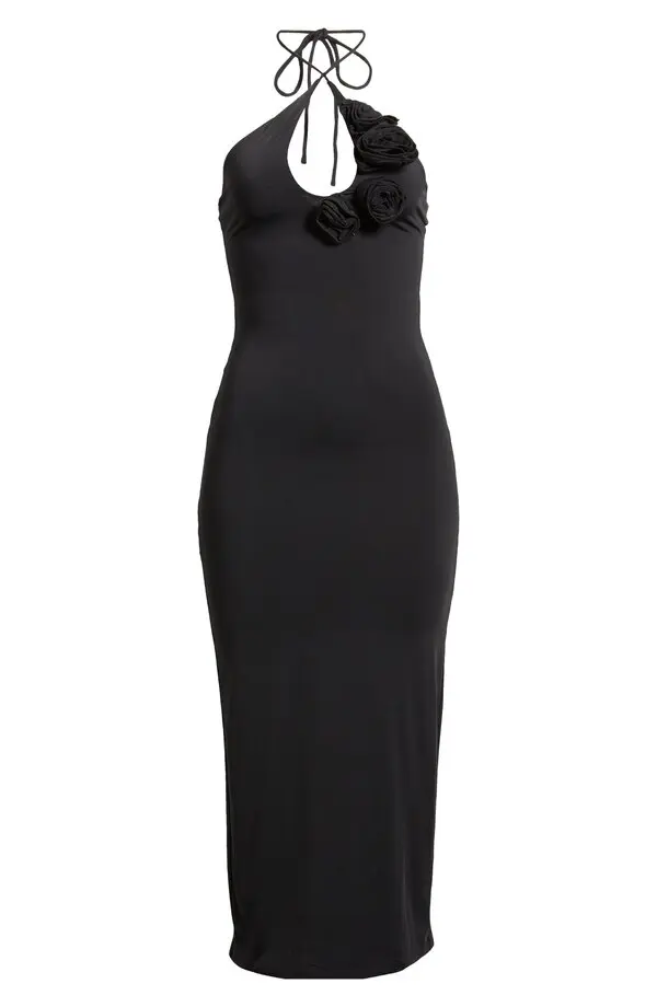 erika cut out dress superdown Erika Cut Out Dress in Black