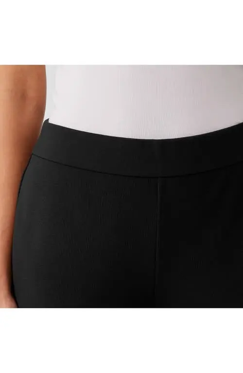 Eileen Fisher Ponte Ankle Straight Leg Pants
