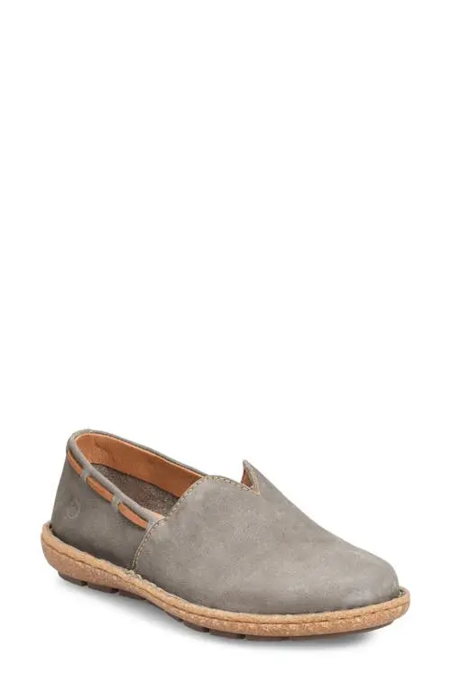 BØRN Naya Leather Loafer - Grey