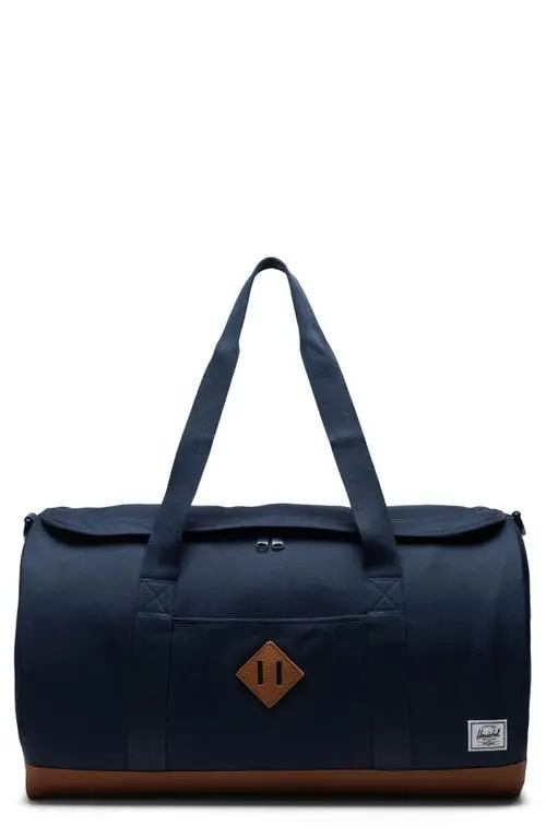 Herschel Supply Co. Heritage Duffle Bag - Navy/saddle Brown