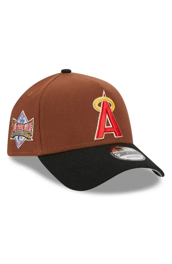 New Era California Angels Harvest A-frame 9forty Adjustable Hat